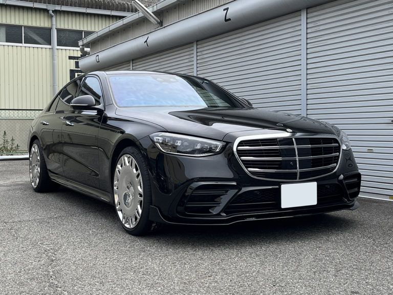 BRABUS W223 S-class 完成！！！ – ジムニーJB64W＆シエラJB74Wなどのエアロパーツ製造販売 K-FACTORY